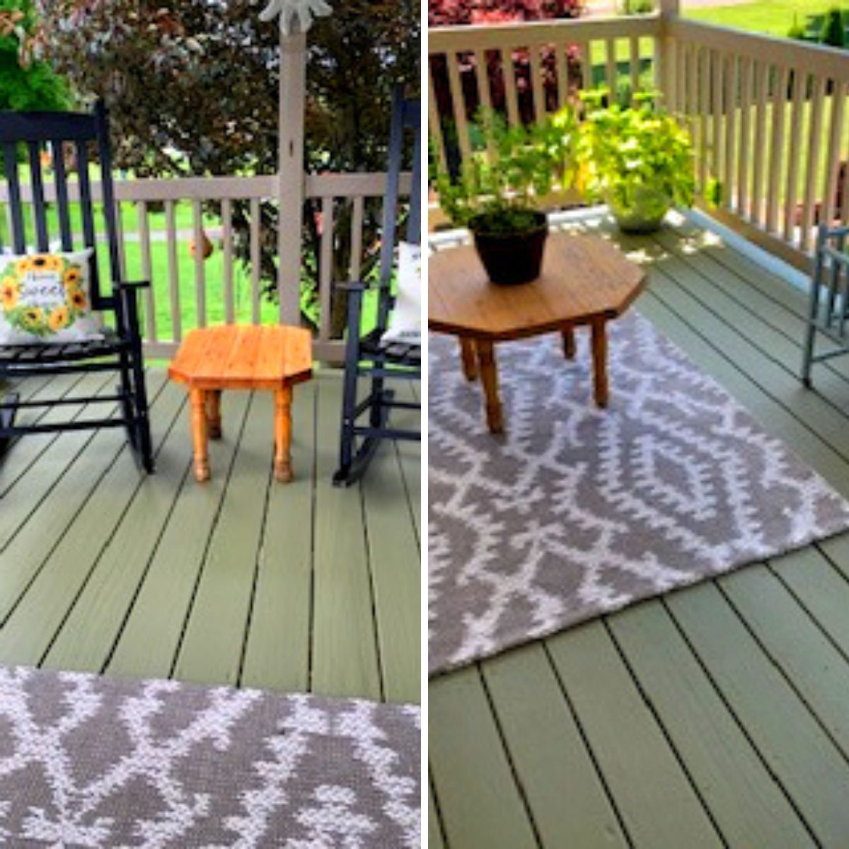 Restore the look of your old porch or deck using Cabot Deck Correct ...