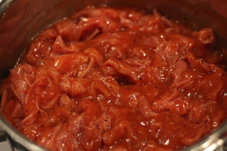 How to make chipped chopped ham bbq - Dani's Midlife Homestead