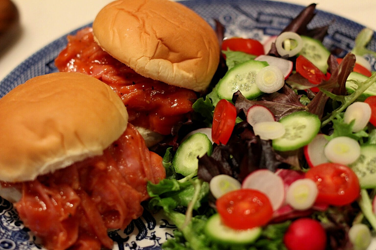 How to make chipped chopped ham bbq - Dani's Midlife Homestead