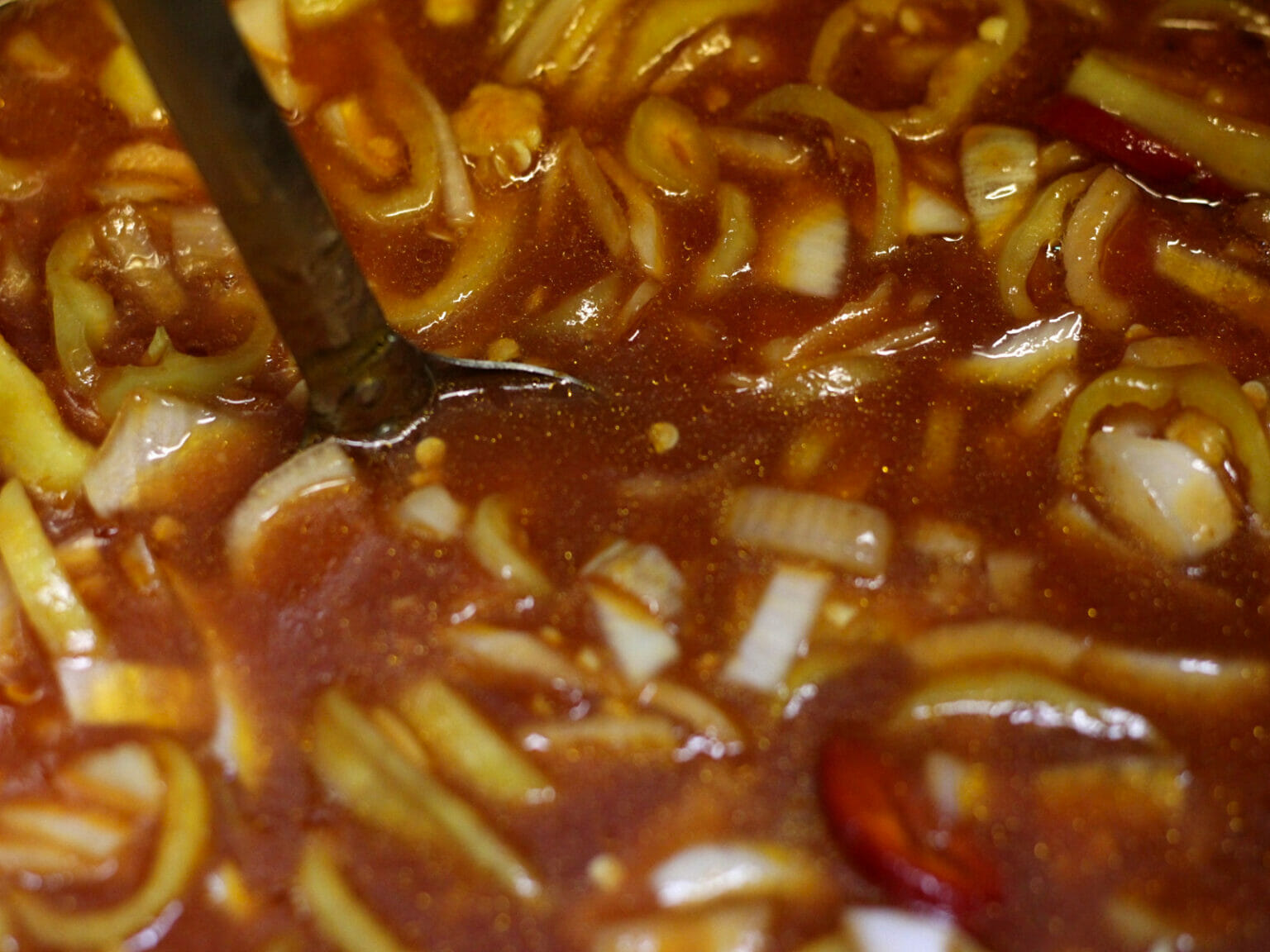 Sizzling delight: Hot pepper rings in red sauce - A fiery flavor ...