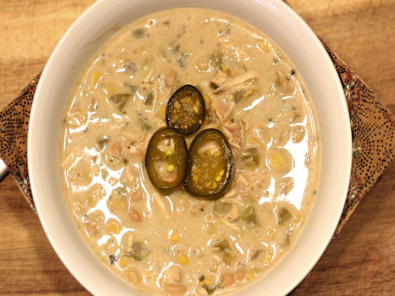 The BEST Slow Cooker White Chicken Chili - Dani's Midlife Homestead
