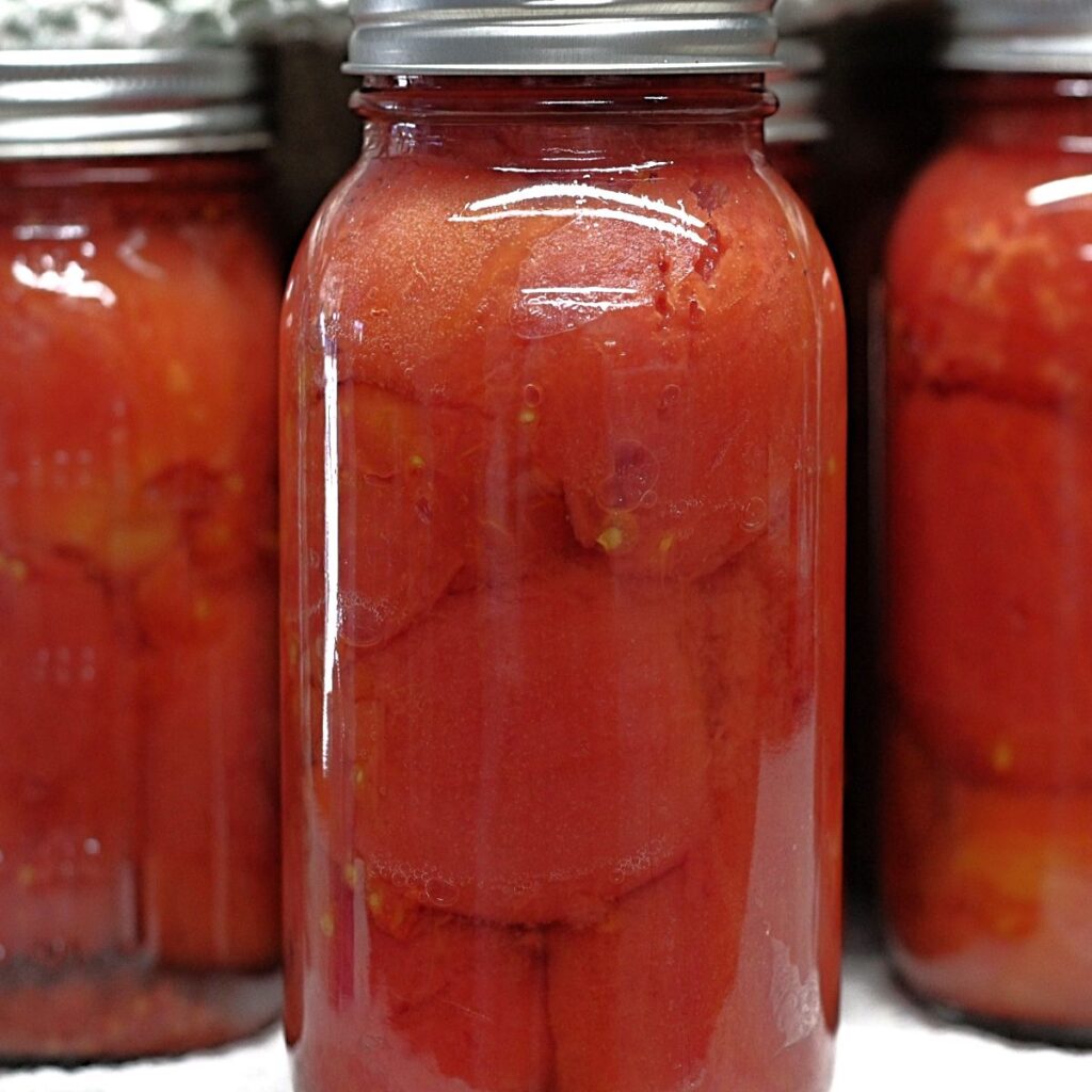 How to Can Whole Tomatoes the Easy Way - Dani's Midlife Homestead