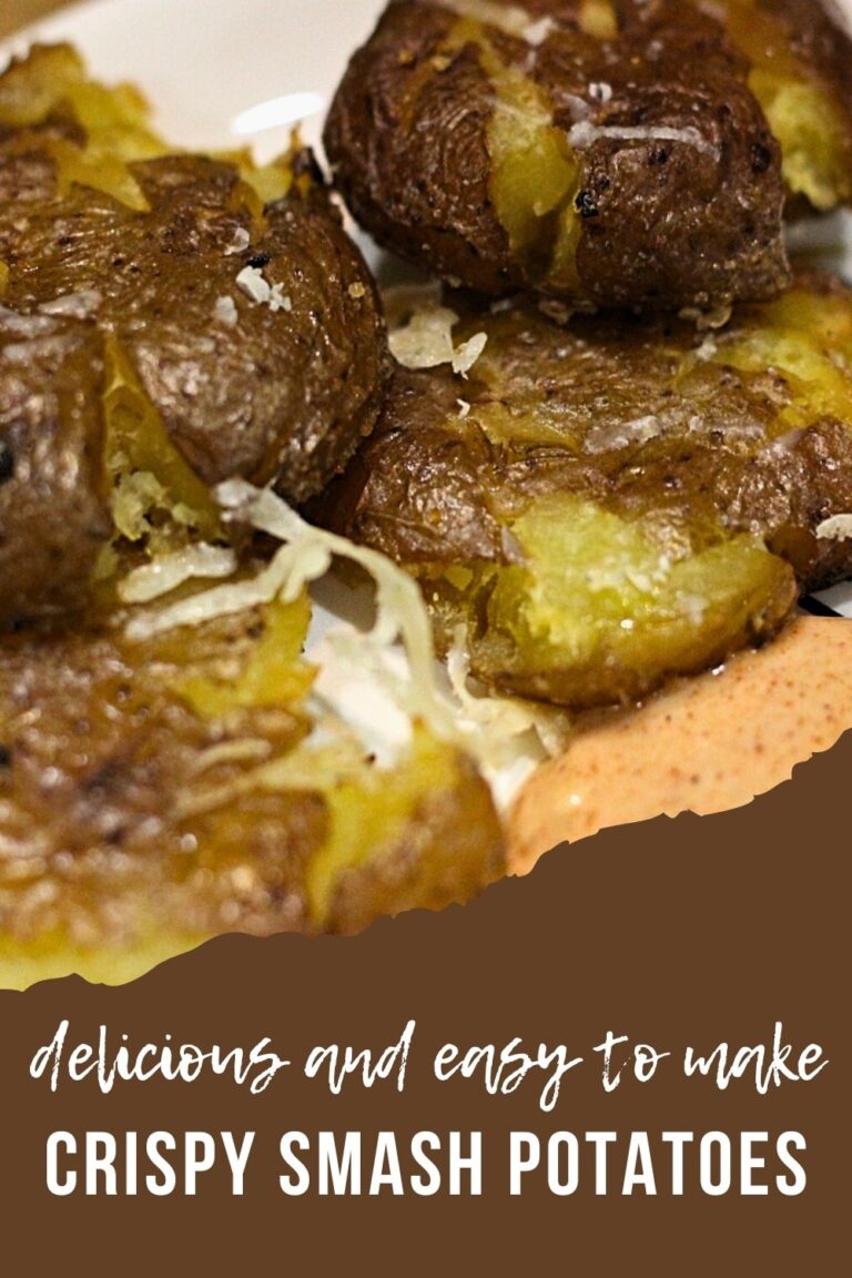 Crispy Smashed Potatoes - Dani's Midlife Homestead