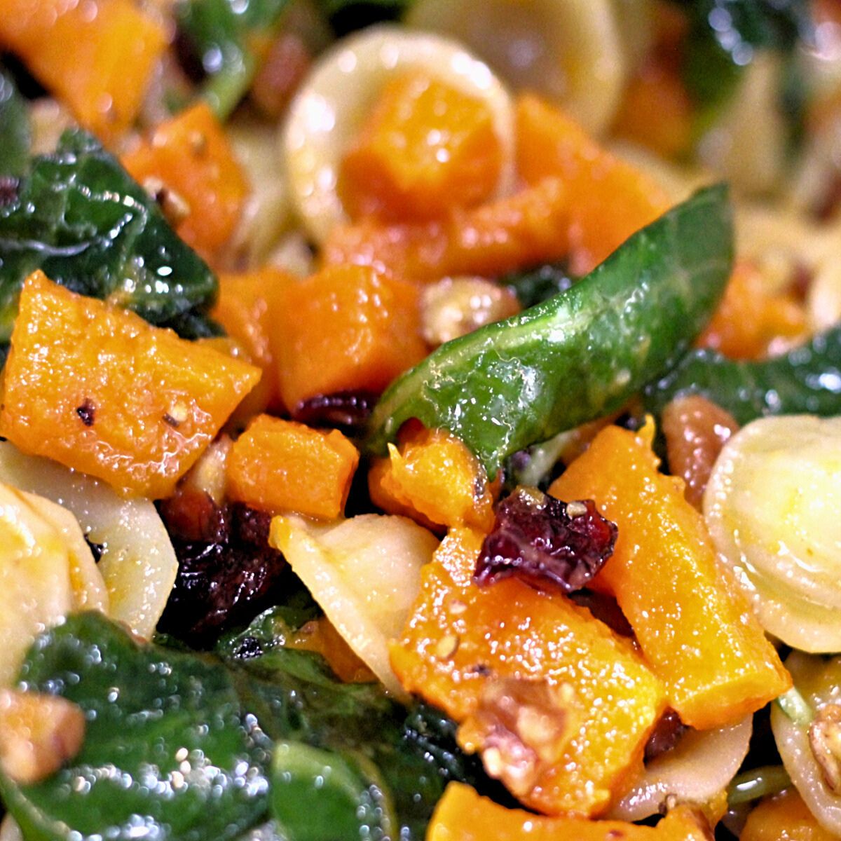 Winter Pasta Salad with Maple Dijon Vinaigrette - Dani's Midlife Homestead